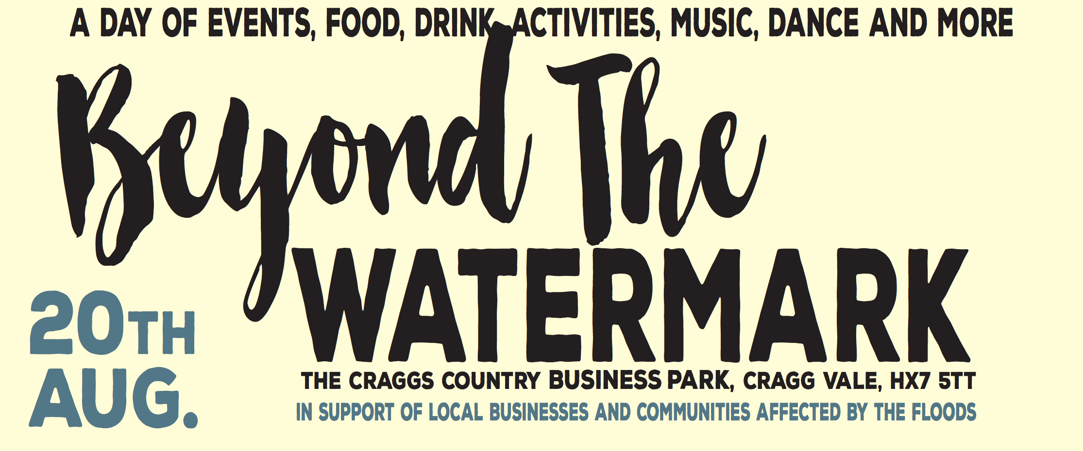 The 'Beyond the Watermark' Festival - The Craggs Country Business Parks